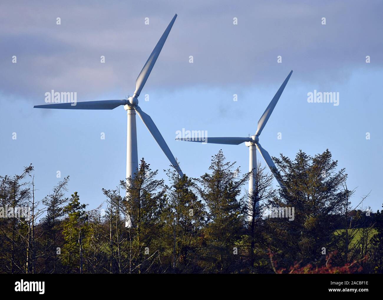 Aerial photo wind turbine hi-res stock photography and images - Alamy