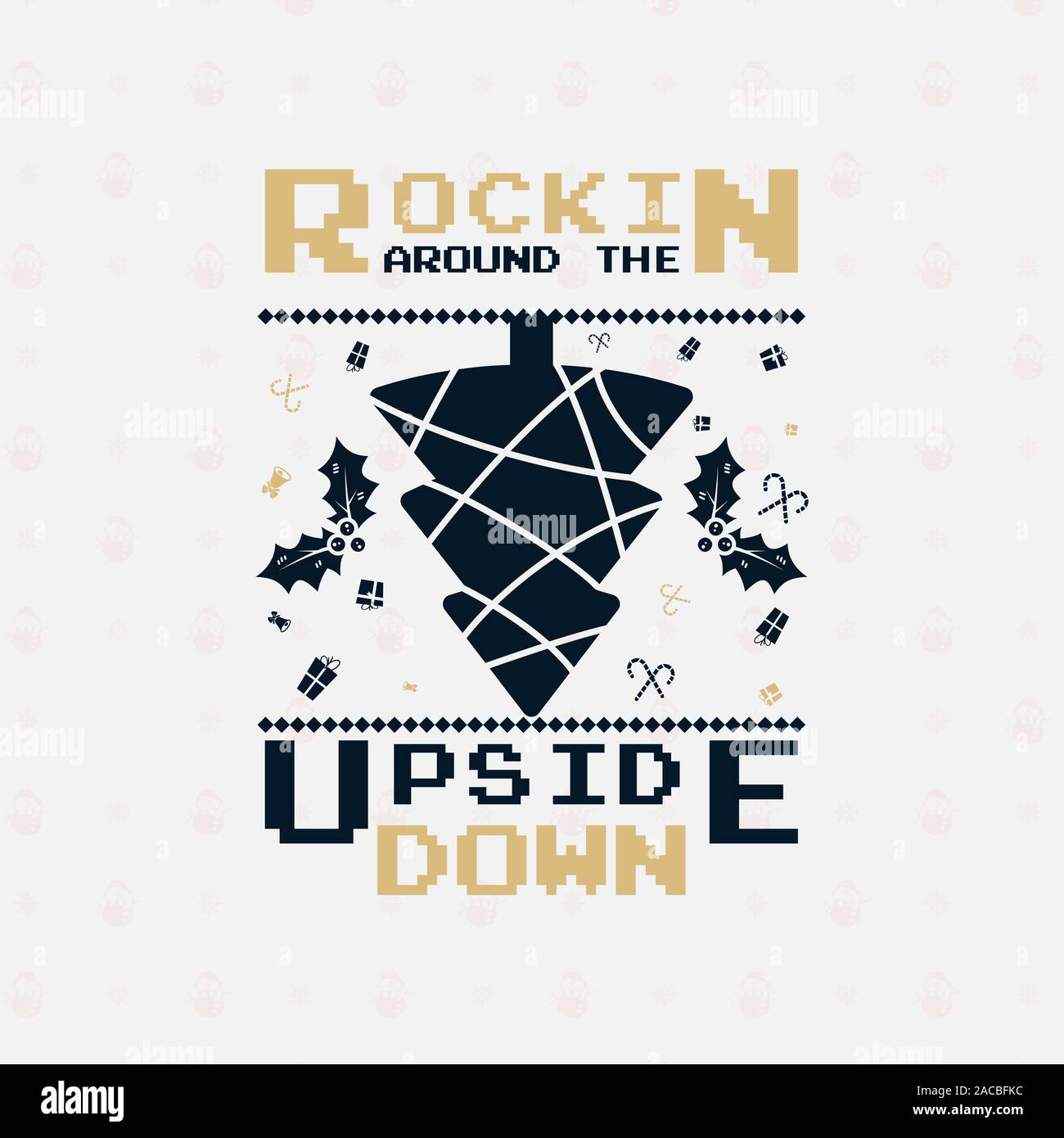 Rockin christmas text hi-res stock photography and images - Alamy