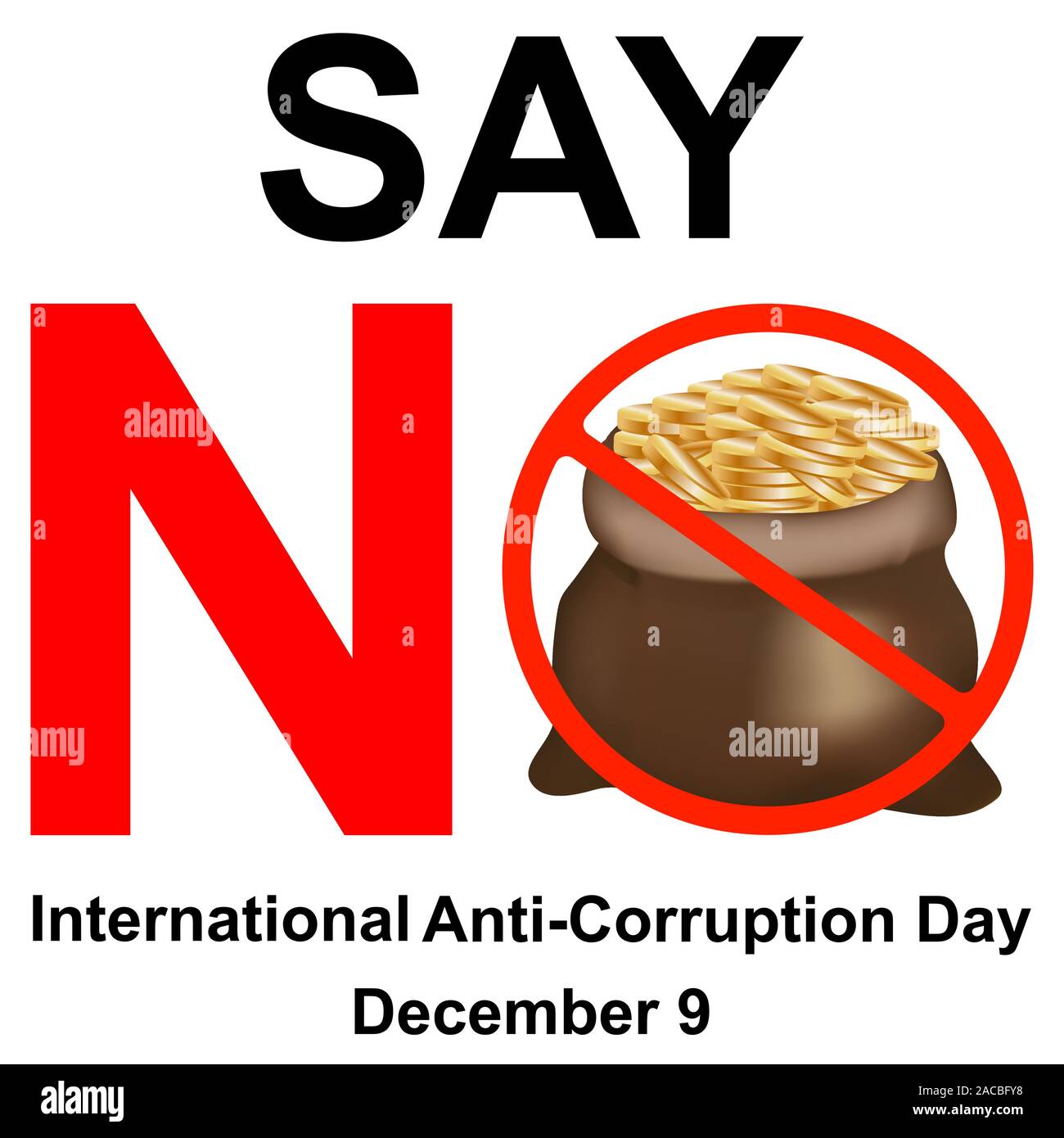 International anti-corruption day, say no to corruption United against ...
