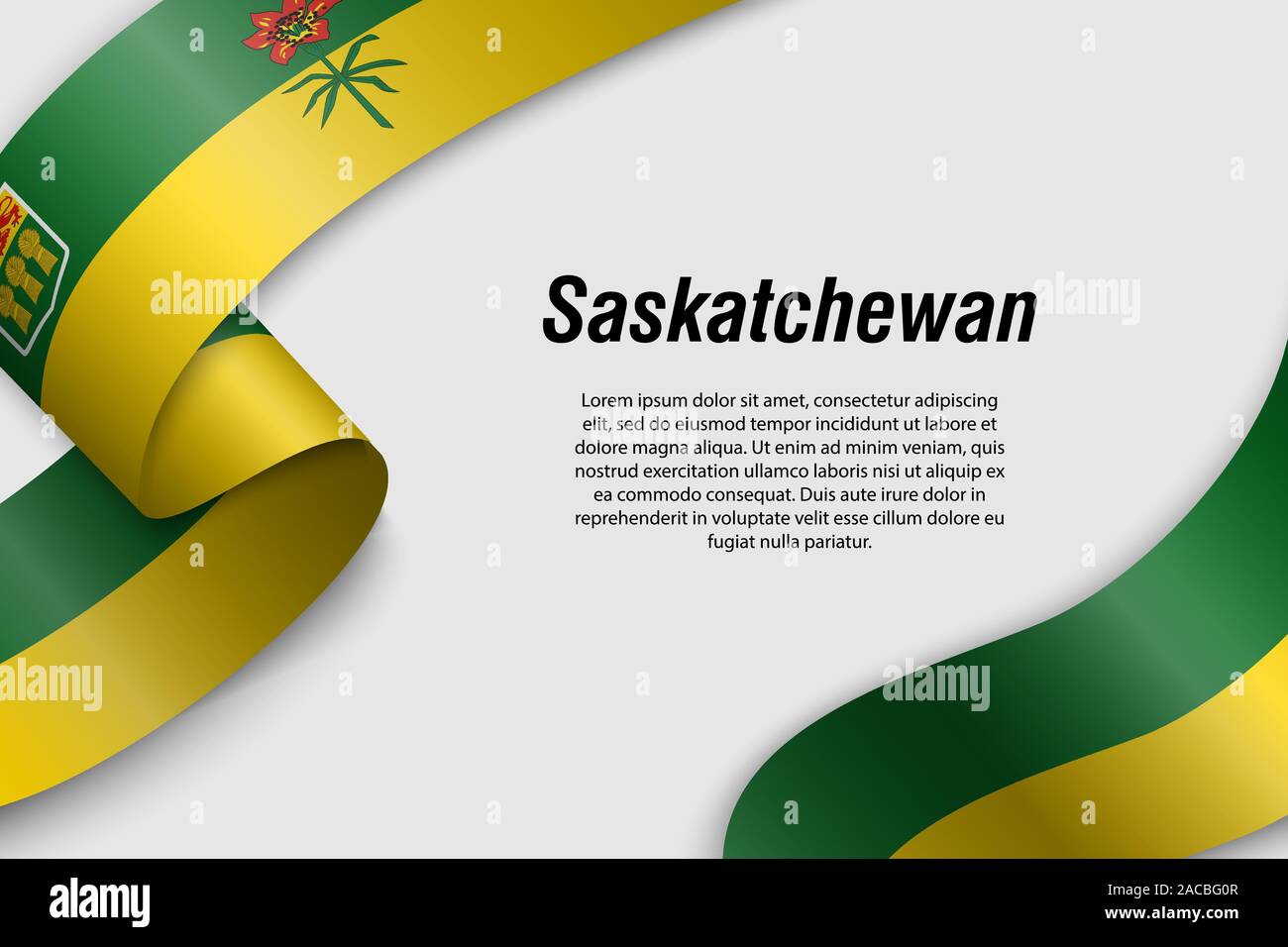 Saskatchewan flag Stock Vector Images - Alamy