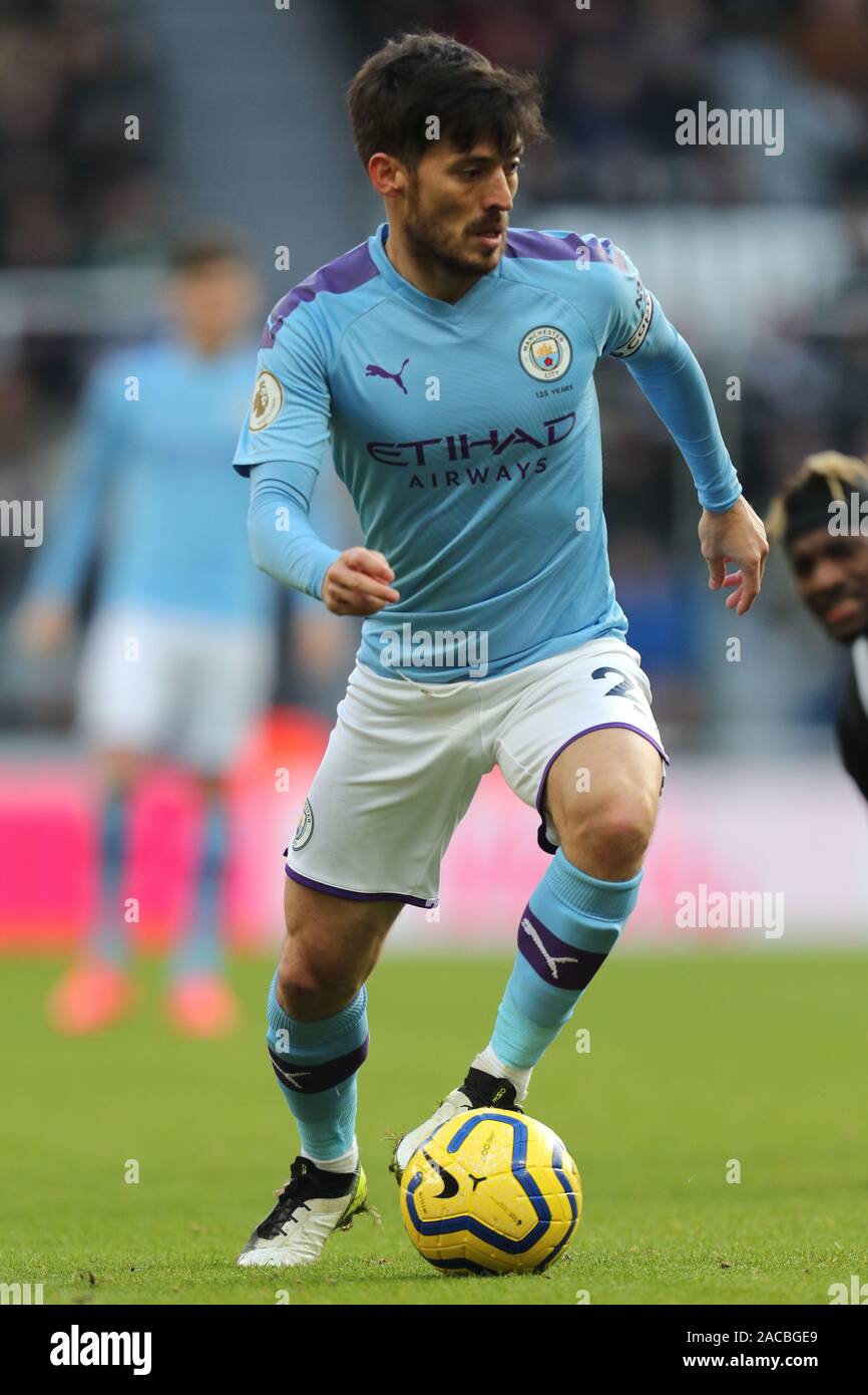 DAVID SILVA, MANCHESTER CITY FC, 2019 Stock Photo - Alamy