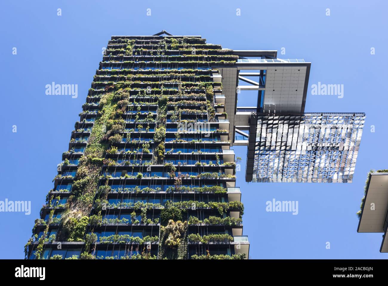 General Views showing One Central Park which is built around ...