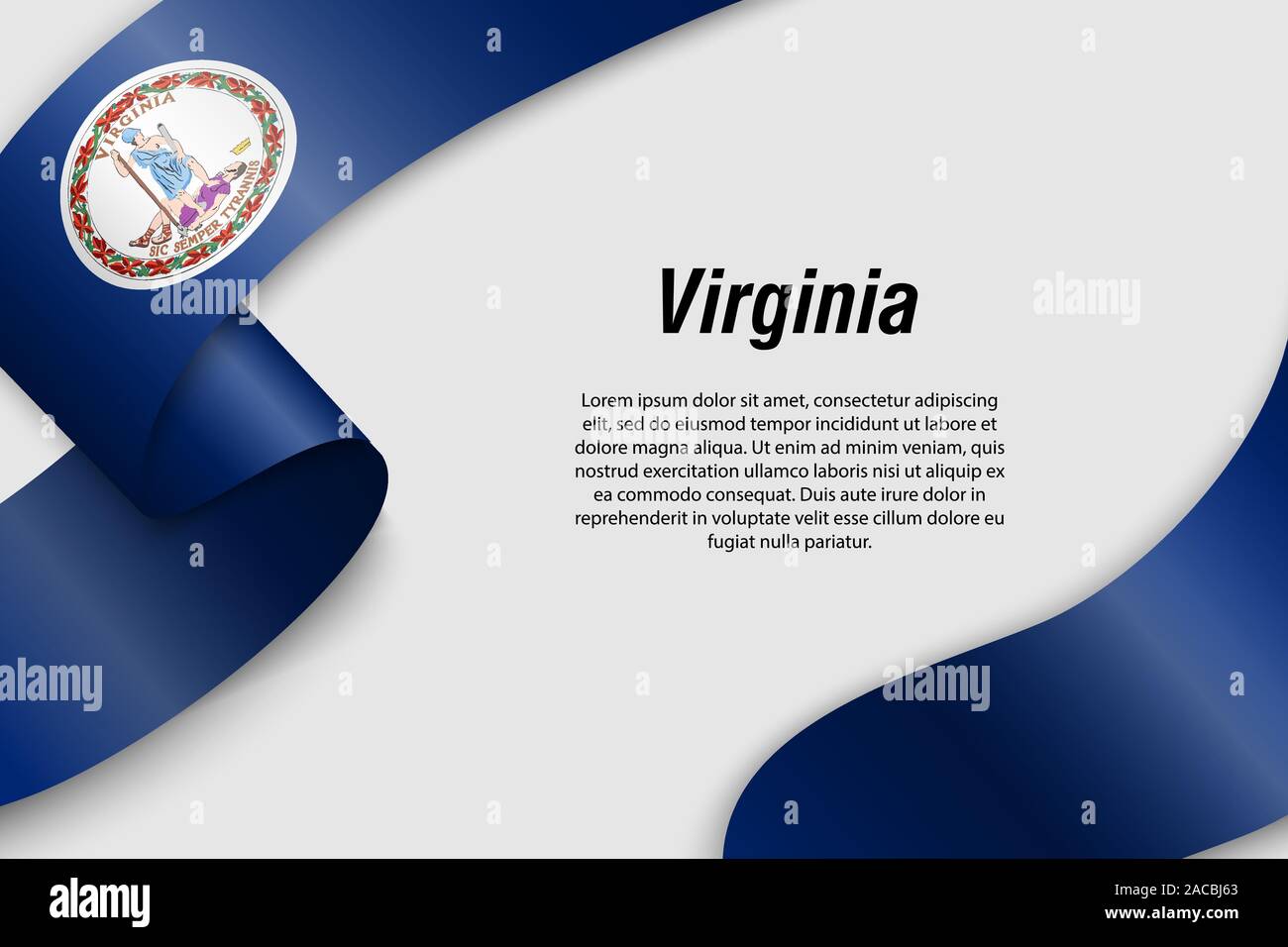 Virginia state vector vectors hi-res stock photography and images - Alamy