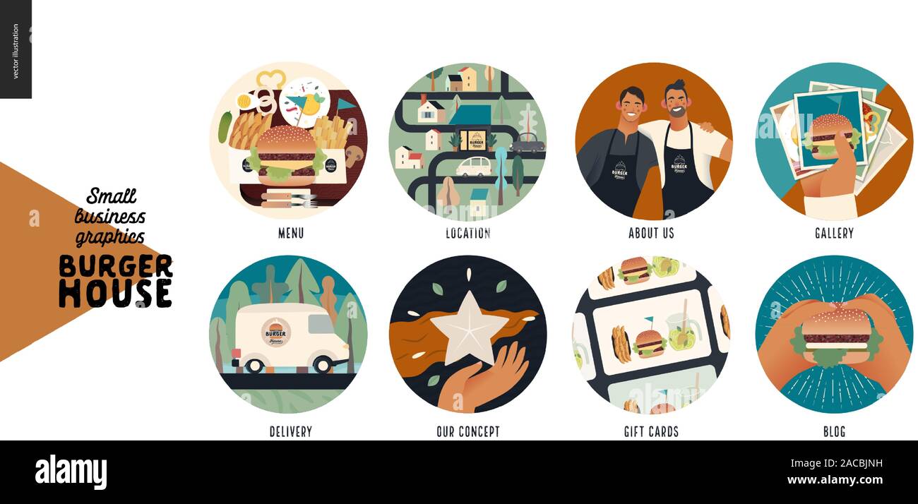 Sandwich selection Stock Vector Images - Alamy