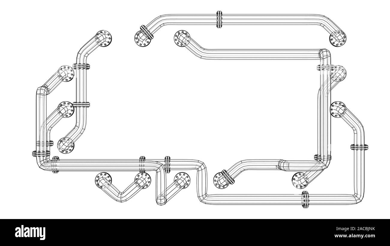 A rectangular banner with an empty space in the middle is entangled in ...