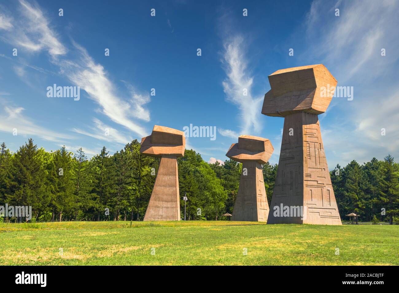 Bubanj memorial park hi-res stock photography and images - Alamy