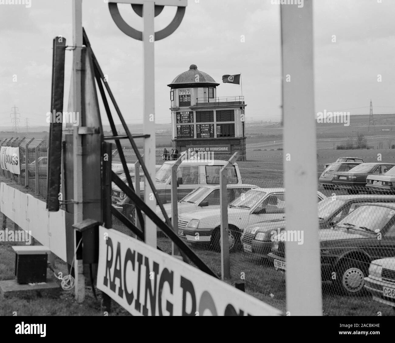 Pontefract races Black and White Stock Photos & Images - Alamy