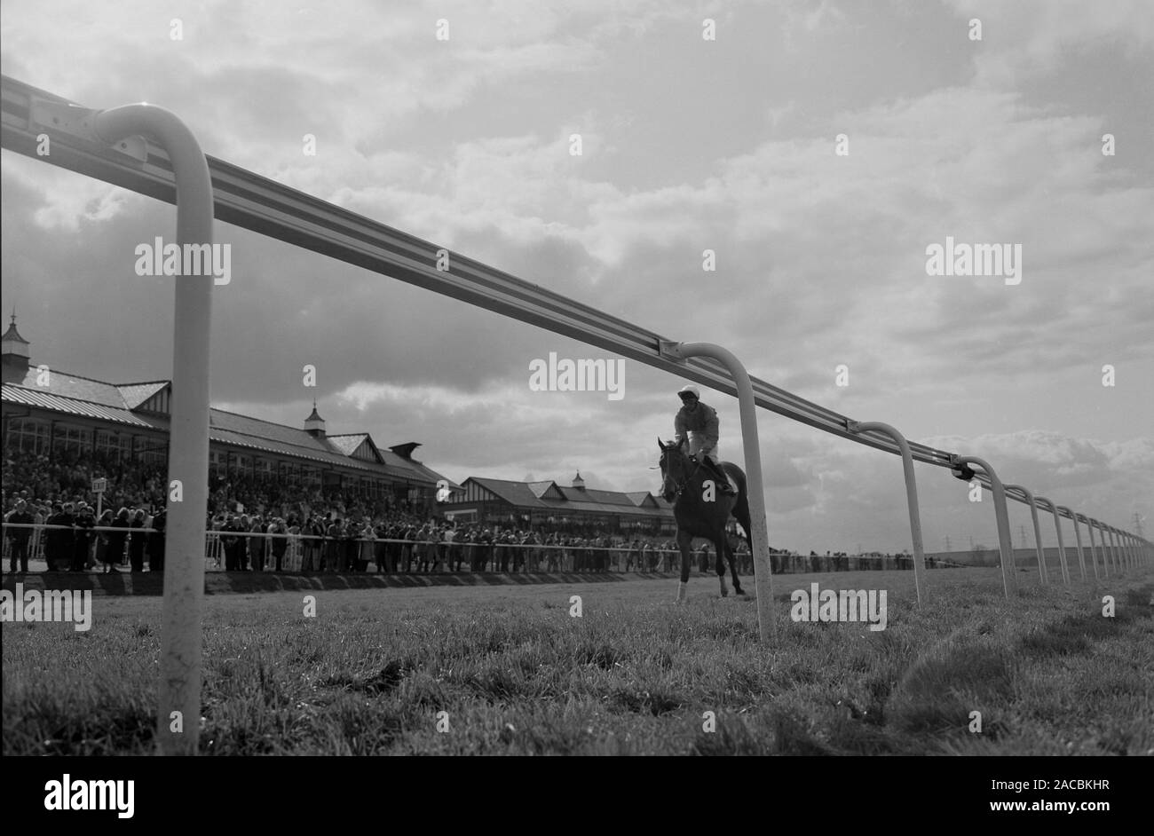 Pontefract races Black and White Stock Photos & Images - Alamy