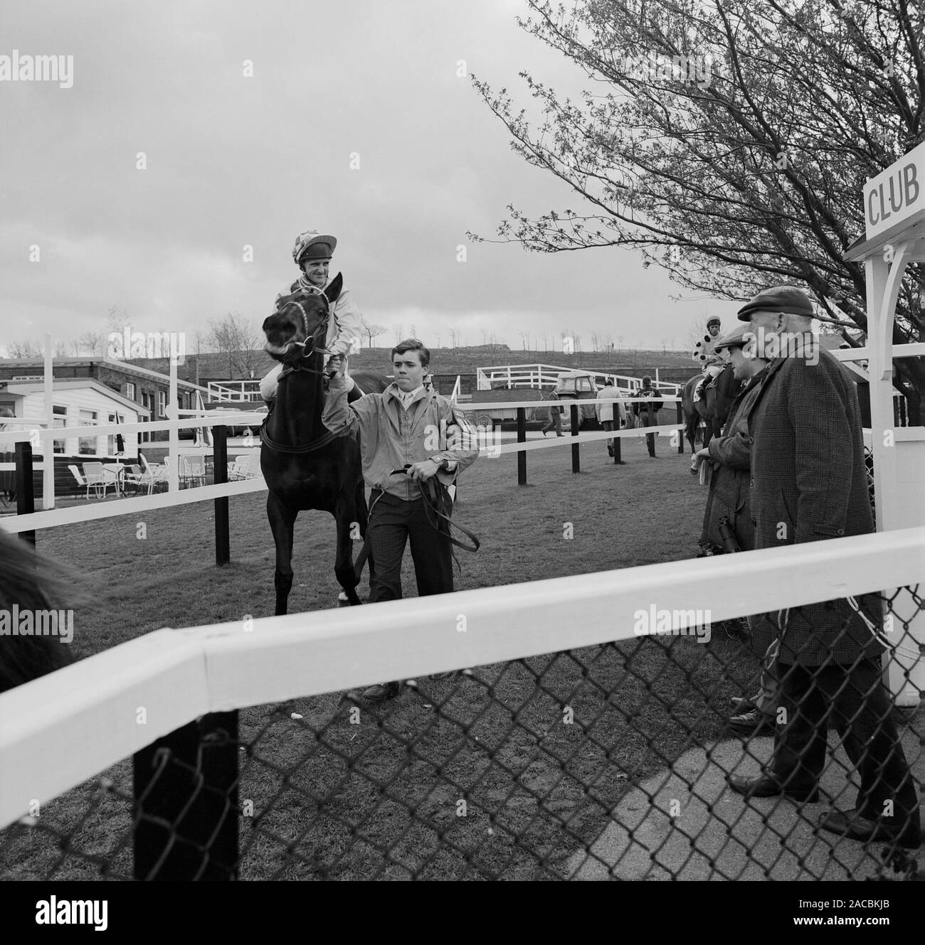 Characters at Pontefract races, West Yorkshire, Northern England, UK in ...