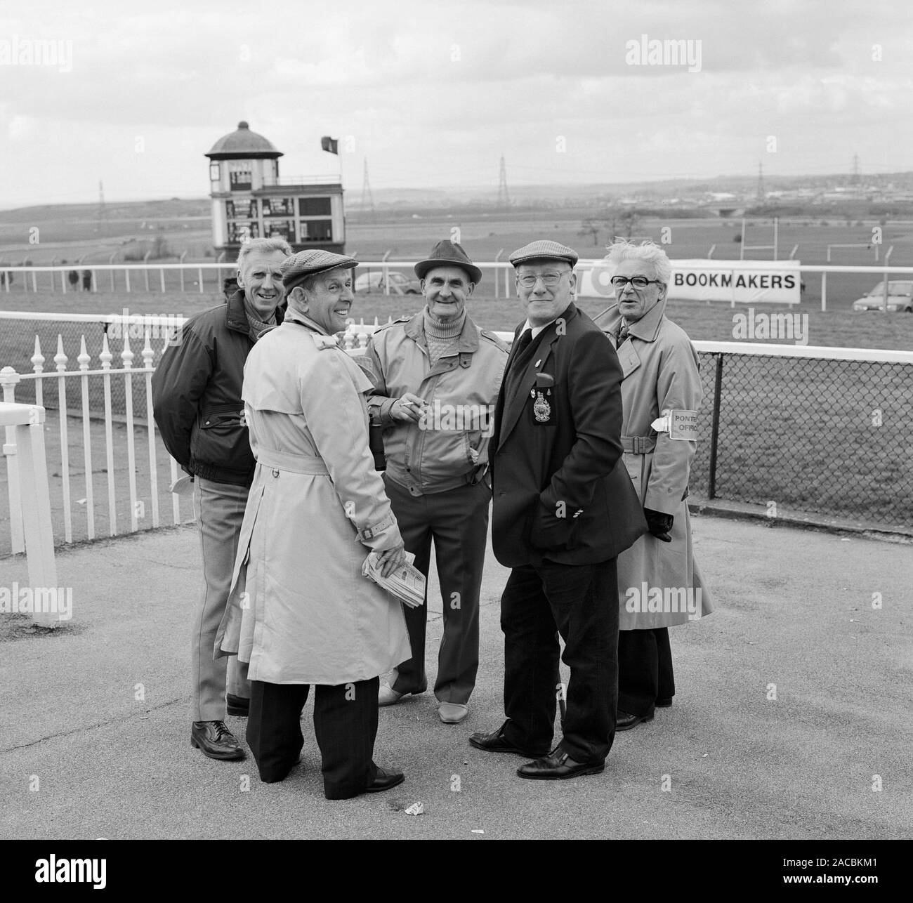 Pontefract races Black and White Stock Photos & Images - Alamy