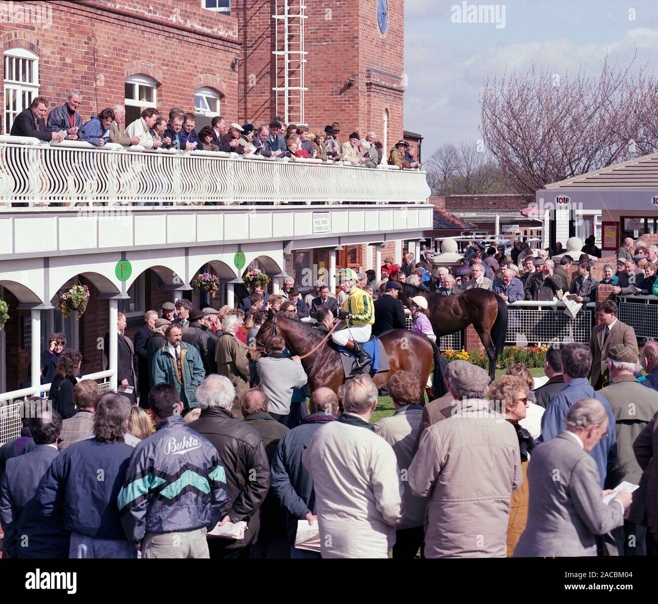 Characters at Pontefract races, West Yorkshire, Northern England, UK in ...