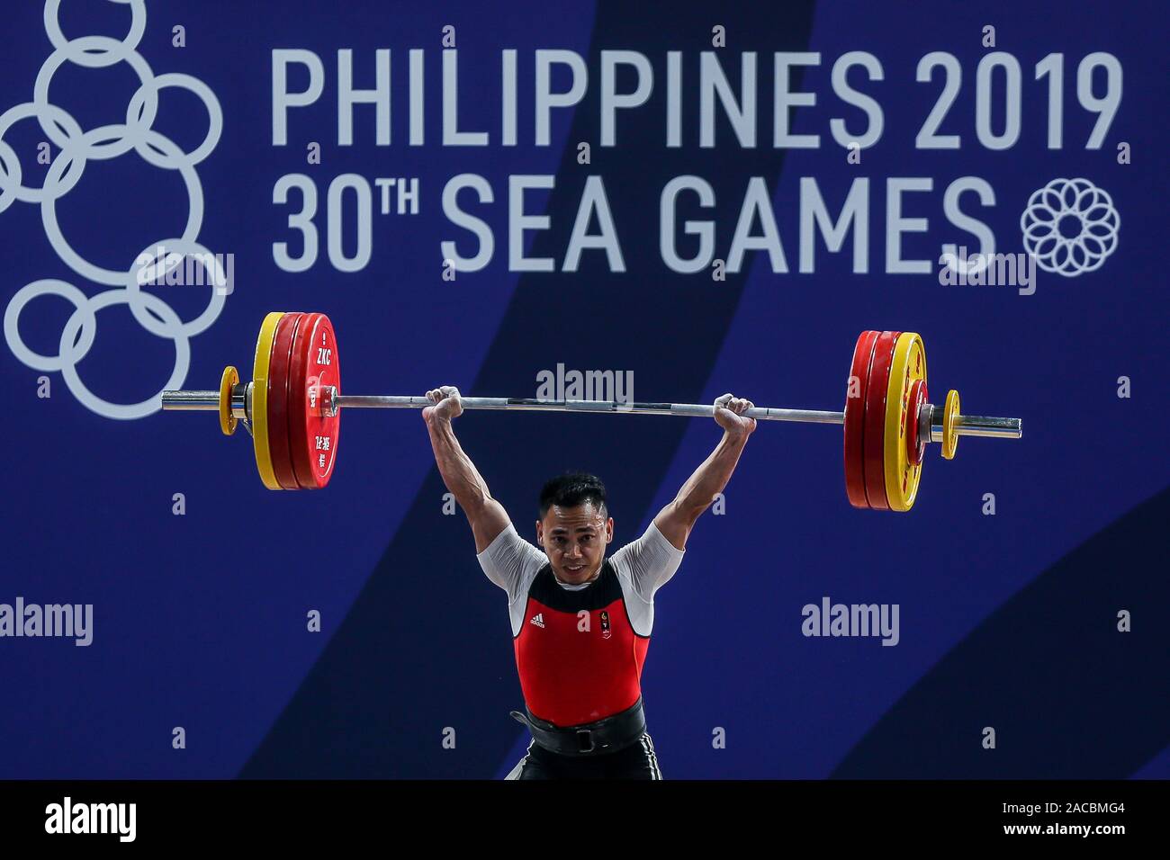 Manila, Philippines. 2nd Dec, 2019. Eko Irawan of Indonesia competes ...