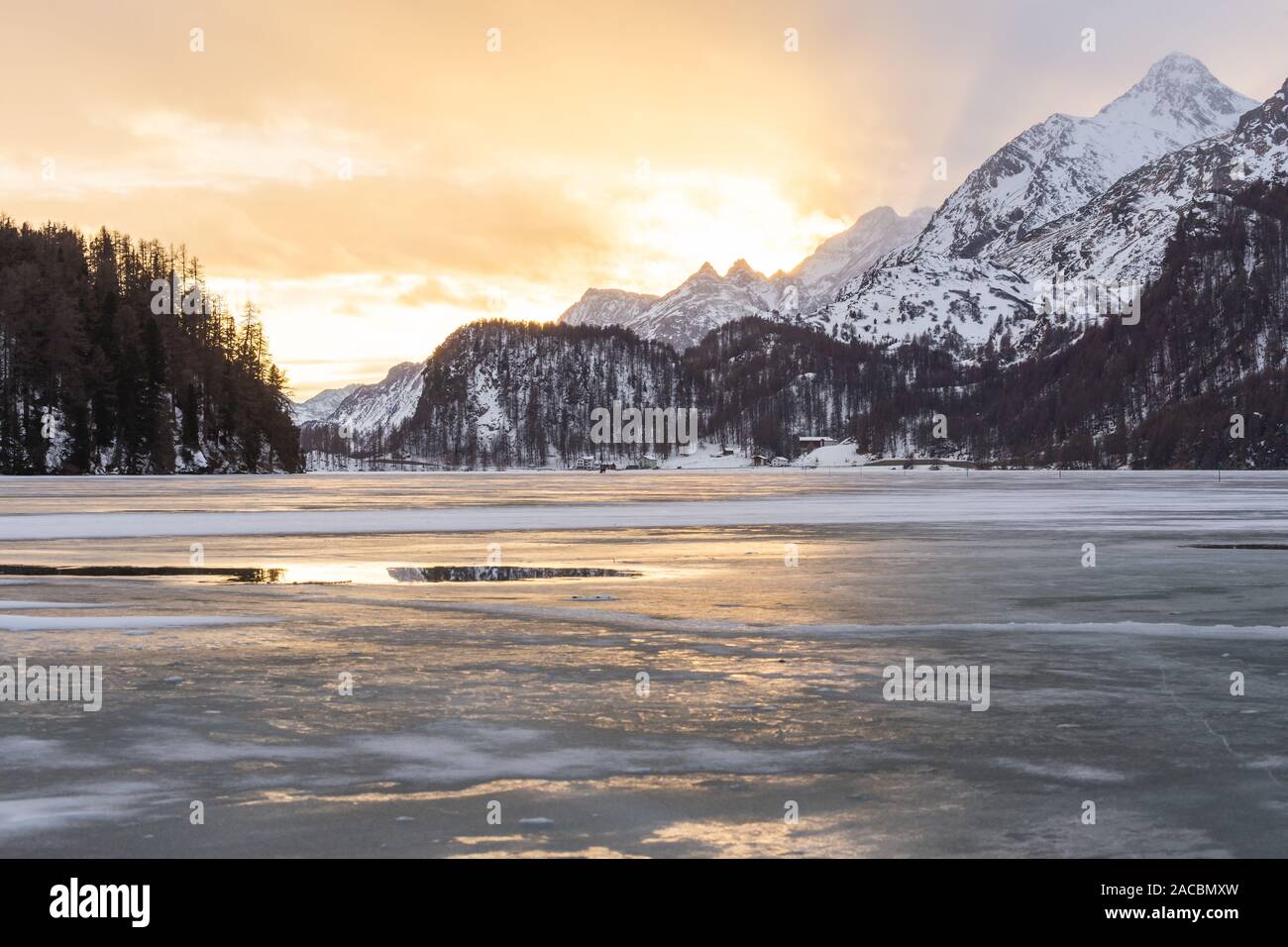 Saint moritz landscape hi-res stock photography and images - Alamy