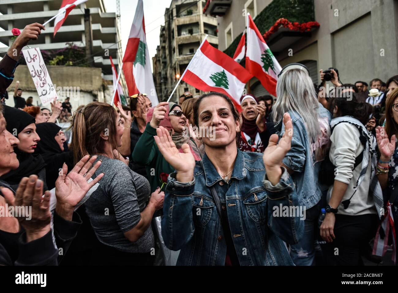 Amidst growing sectarian tensions in protest ridden Lebanon, mothers ...