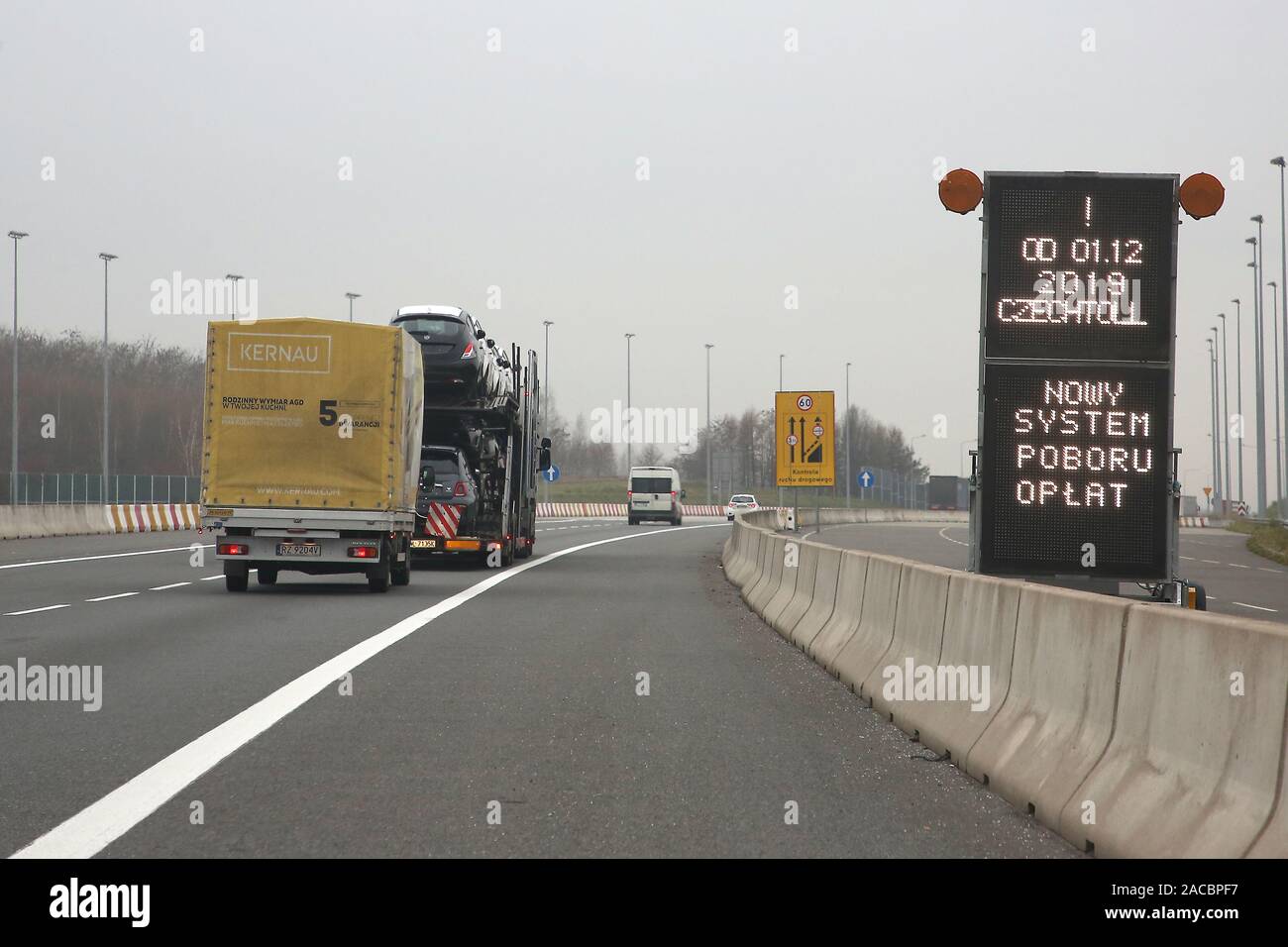 Toll information system hi-res stock photography and images - Alamy