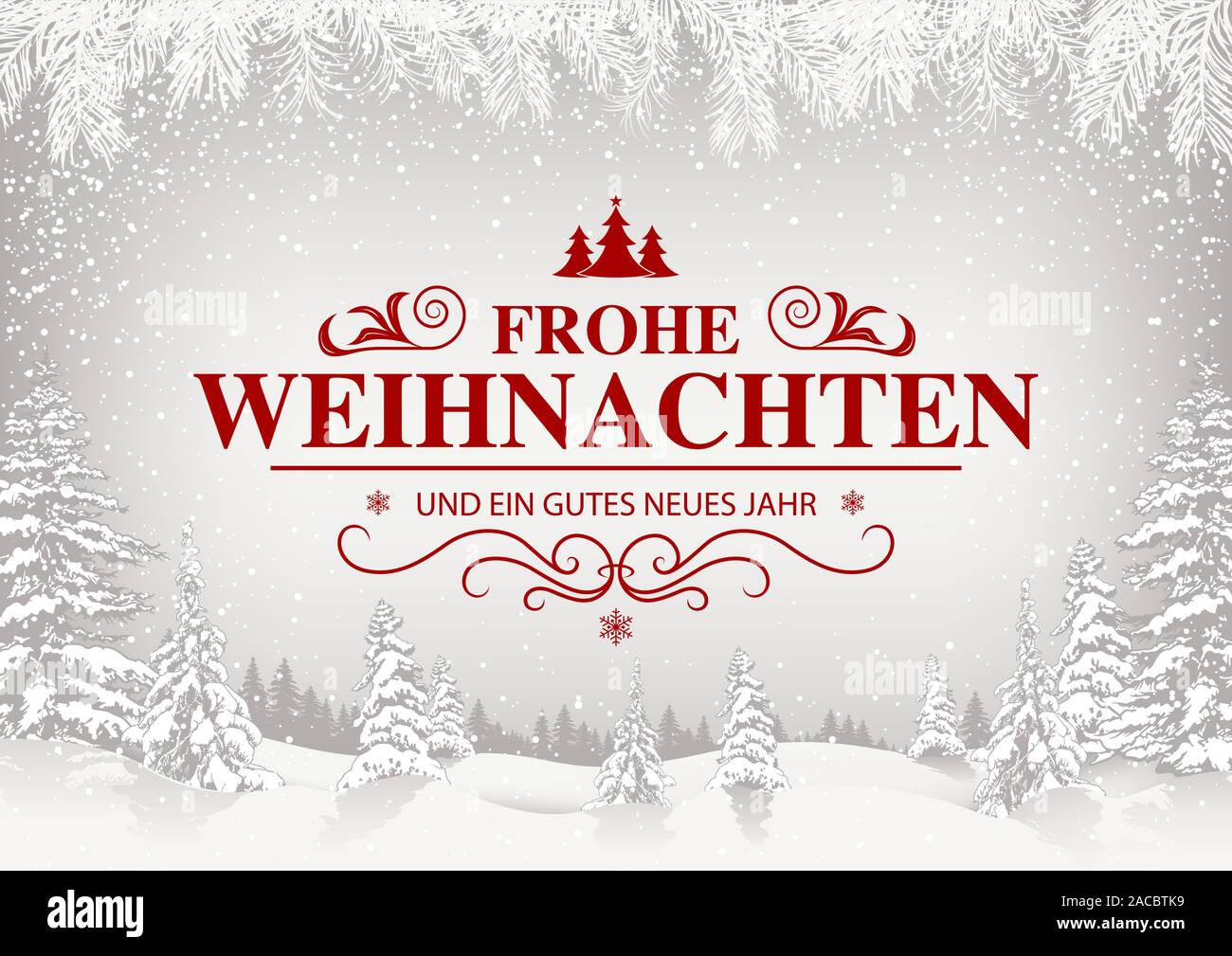 Germany snow Stock Vector Images - Alamy