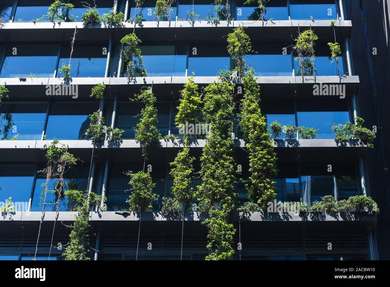 General Views showing One Central Park which is built around ...