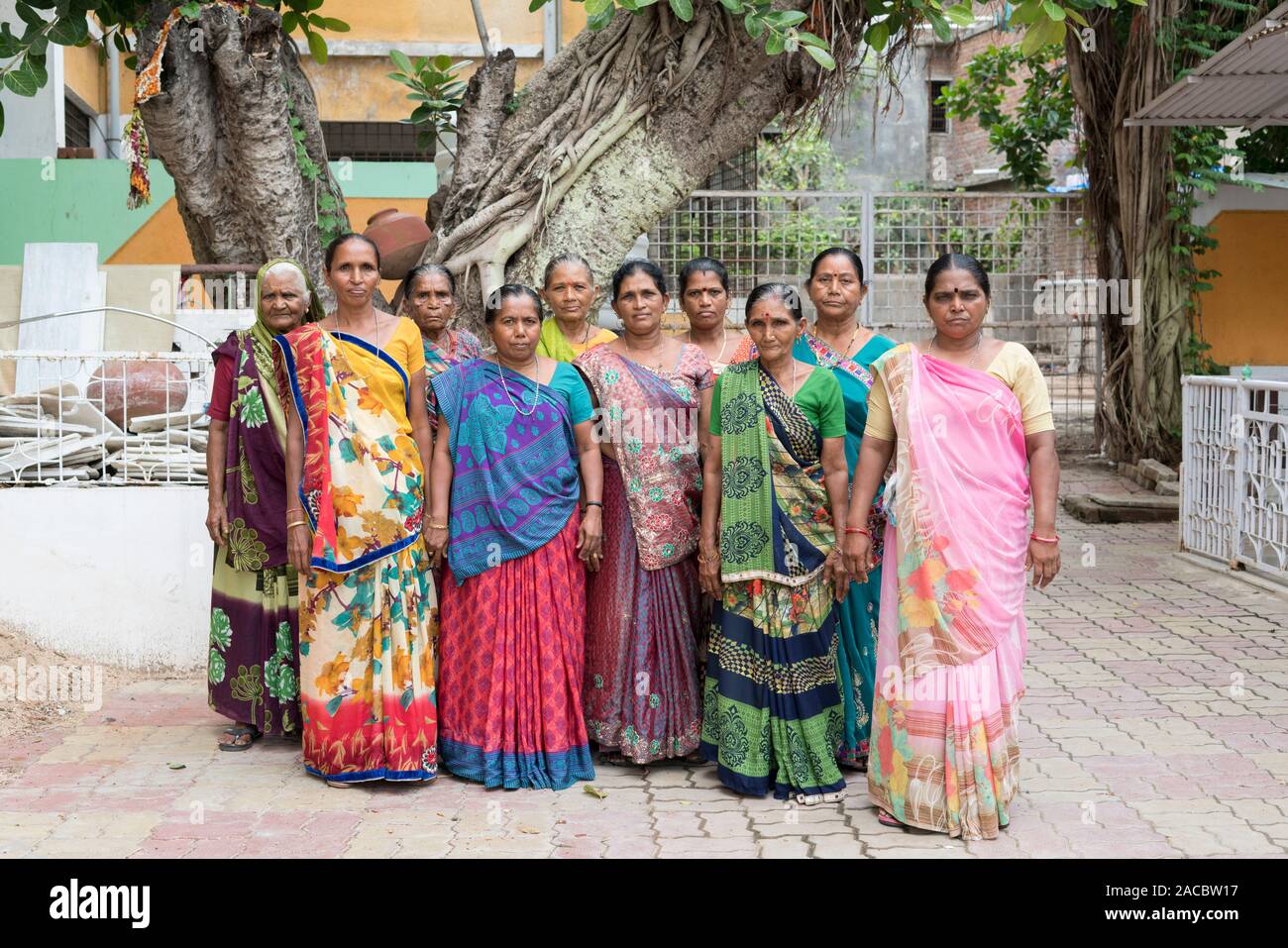 Women of rural area at Gujarat, India Stock Photo - Alamy