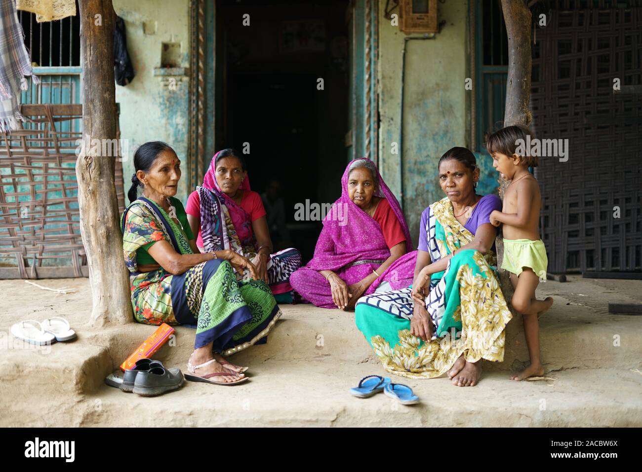 Women of rural area at Gujarat, India Stock Photo - Alamy