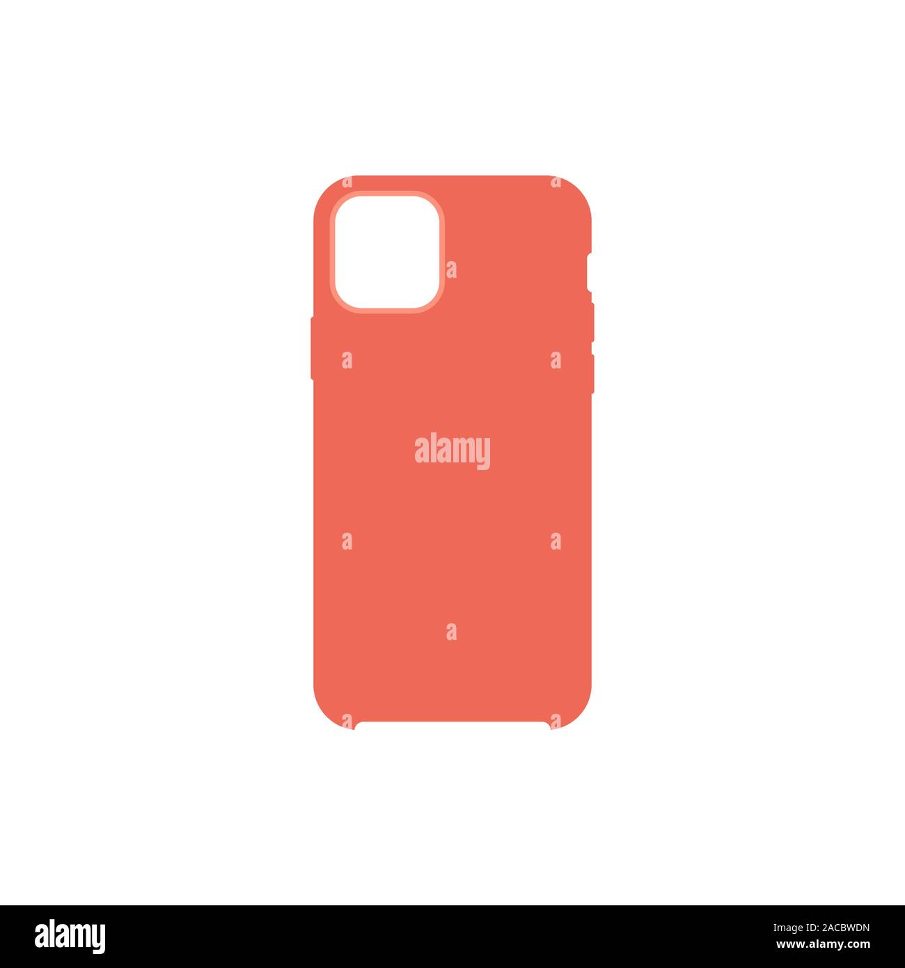 Red smartphone case Stock Vector Images - Alamy