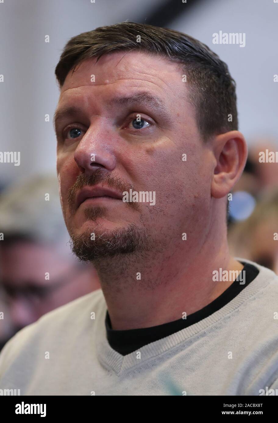 Sinn Fein TD Mark Ward at the launch of the party's general election ...