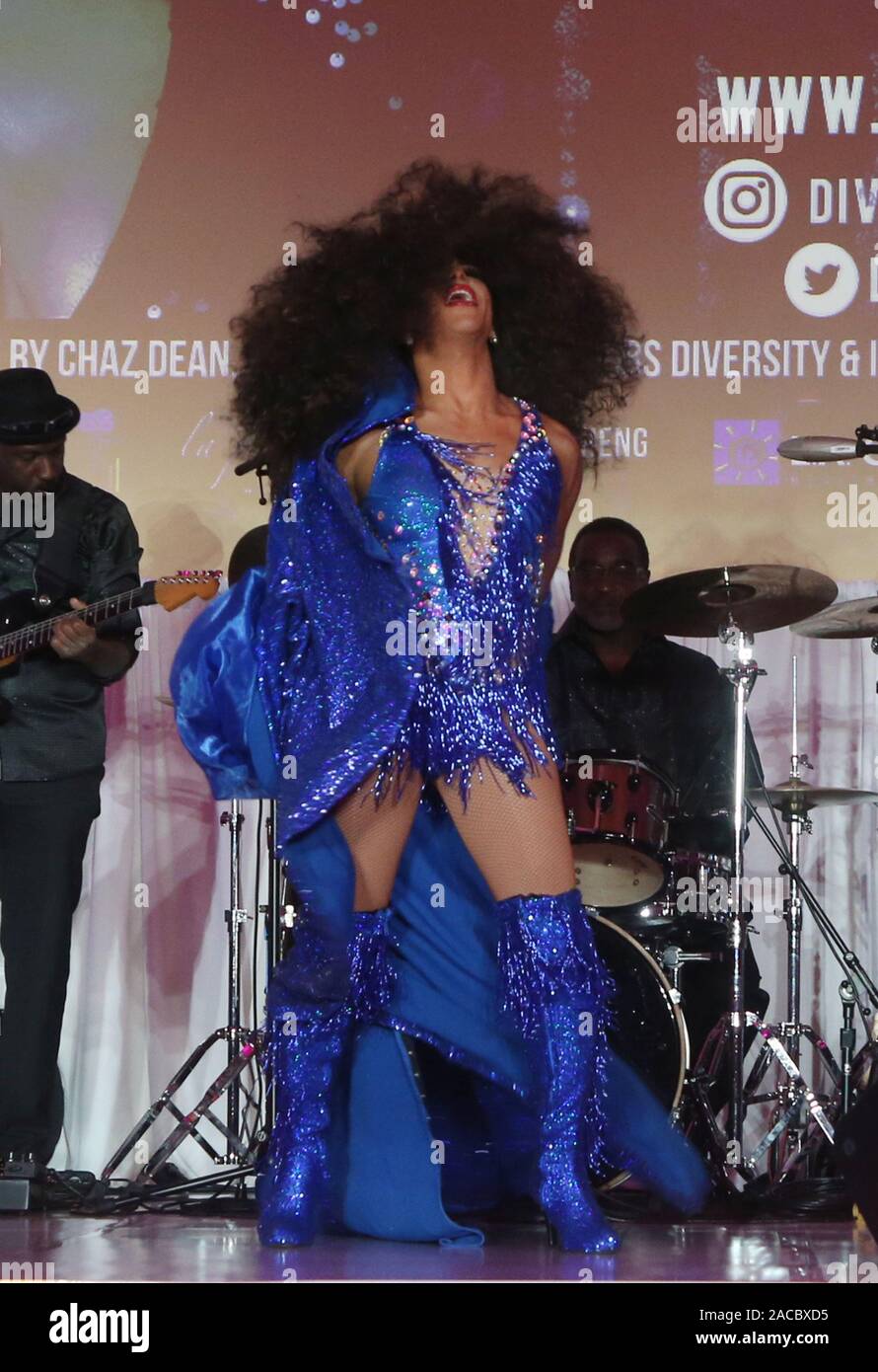 Los Angeles, California, USA. 01st Dec, 2019. Shangela Laquifa Wadley ...