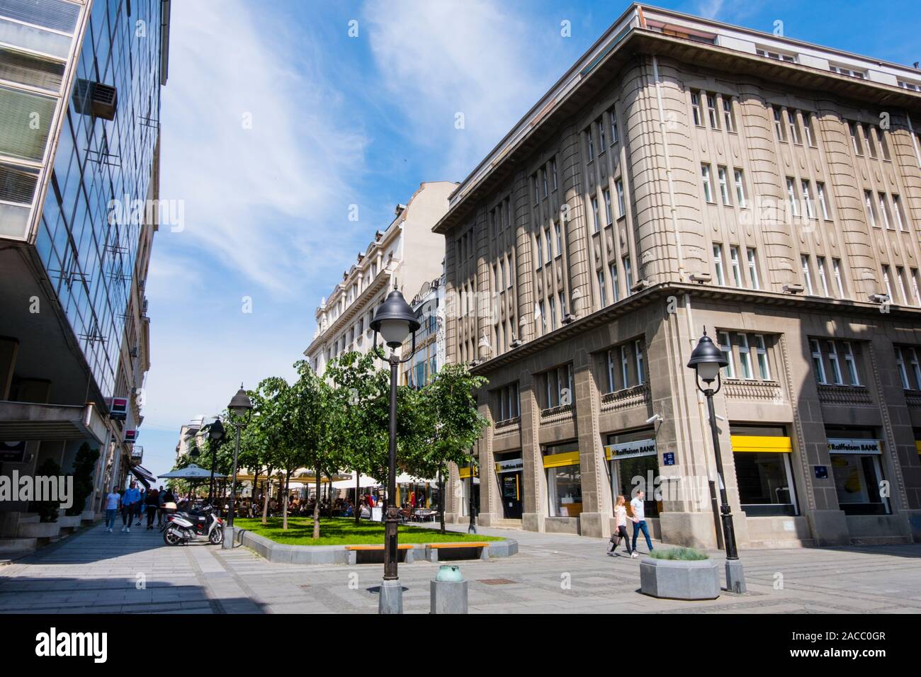 Belgrade main street hi-res stock photography and images - Alamy