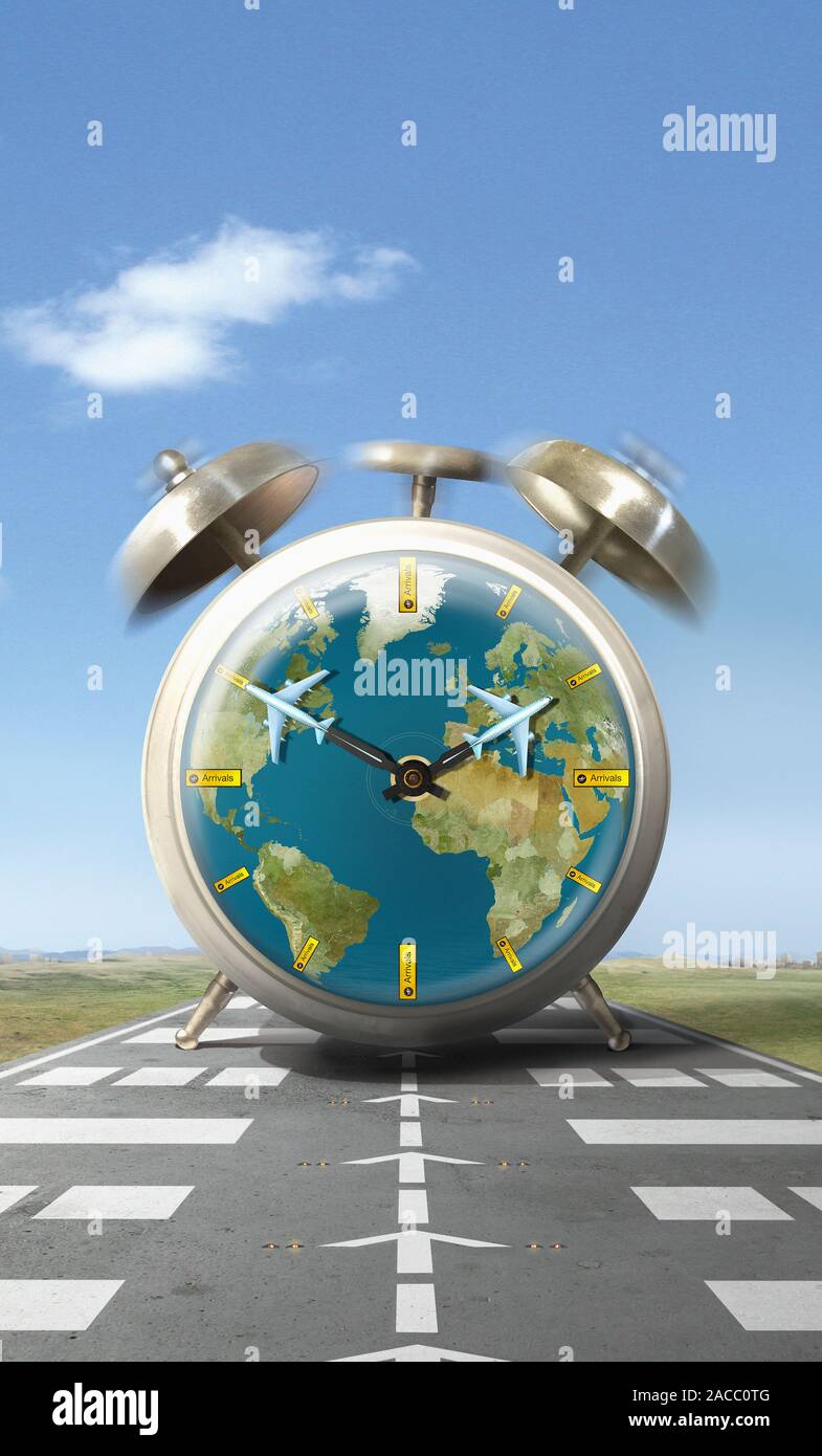 Airport clock hi-res stock photography and images - Alamy
