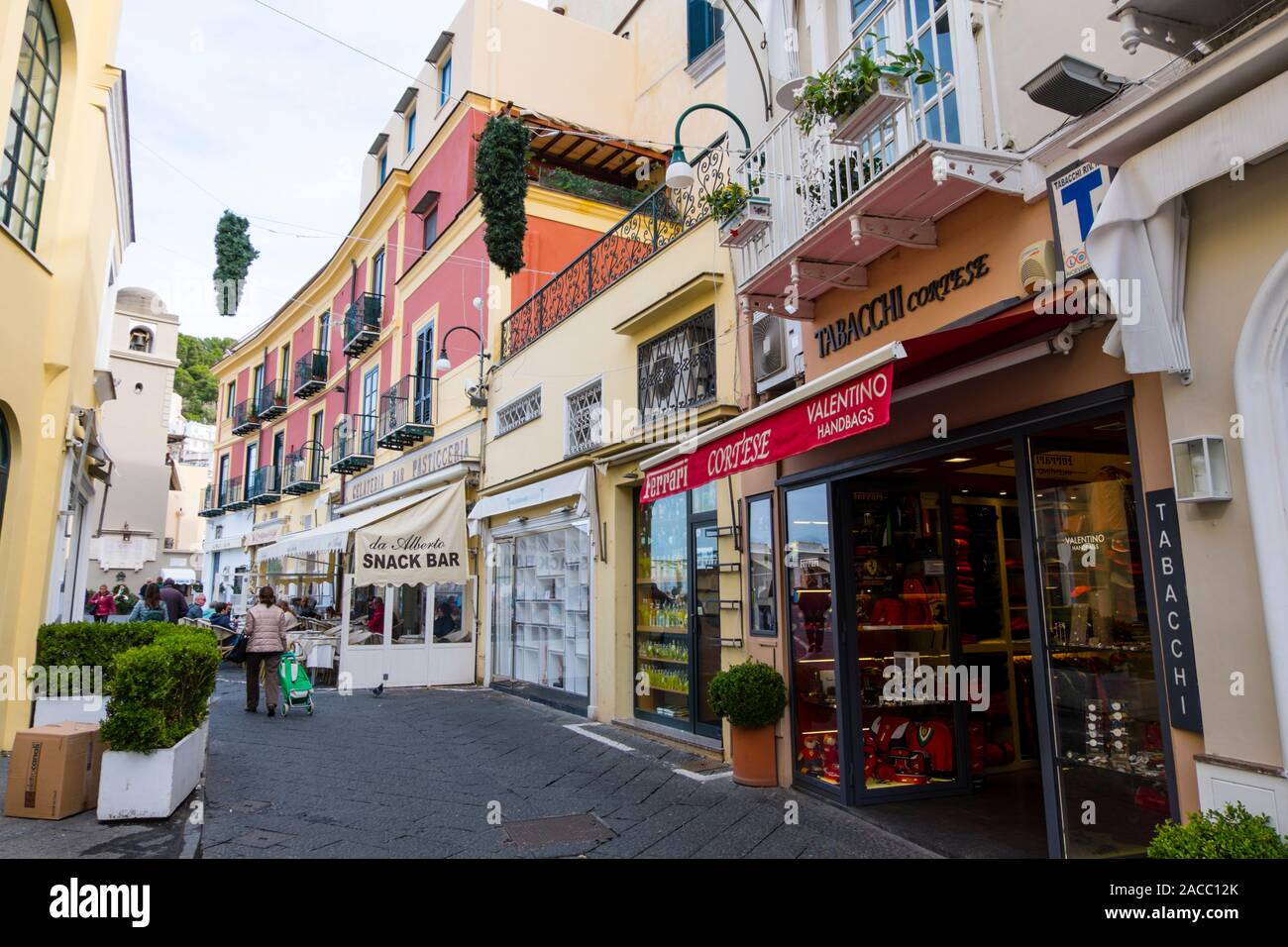 Capri town hi-res stock photography and images - Alamy