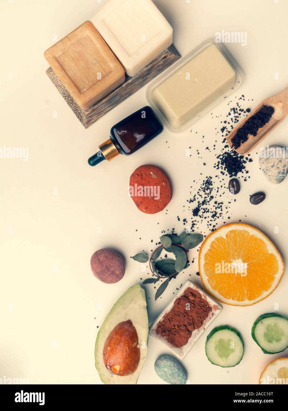 Self care products from natural organic ingredients. Modern medicine ...