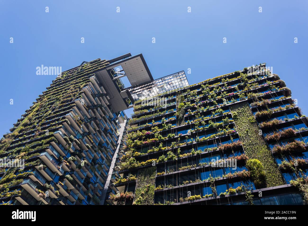 General Views showing One Central Park which is built around ...