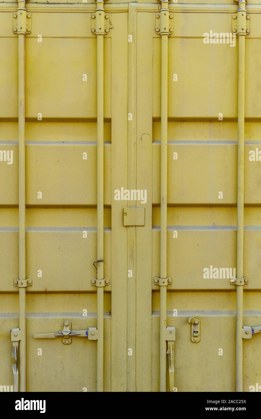 Container doors hi-res stock photography and images - Alamy