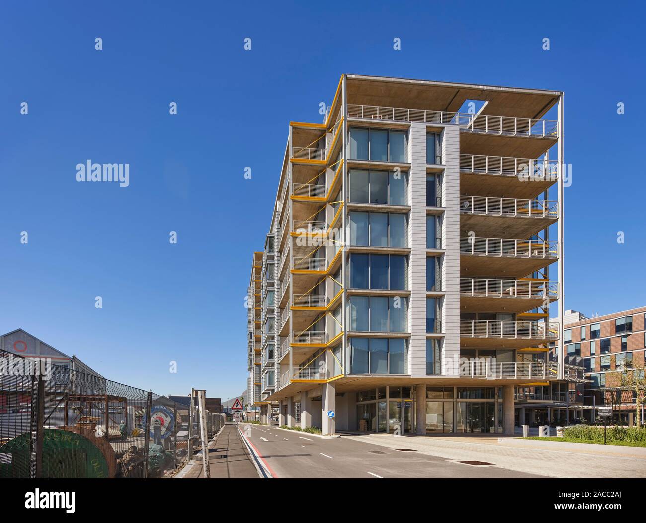 Residential tower on Fish Quay Road. Silo District Cape Town, Cape Town ...