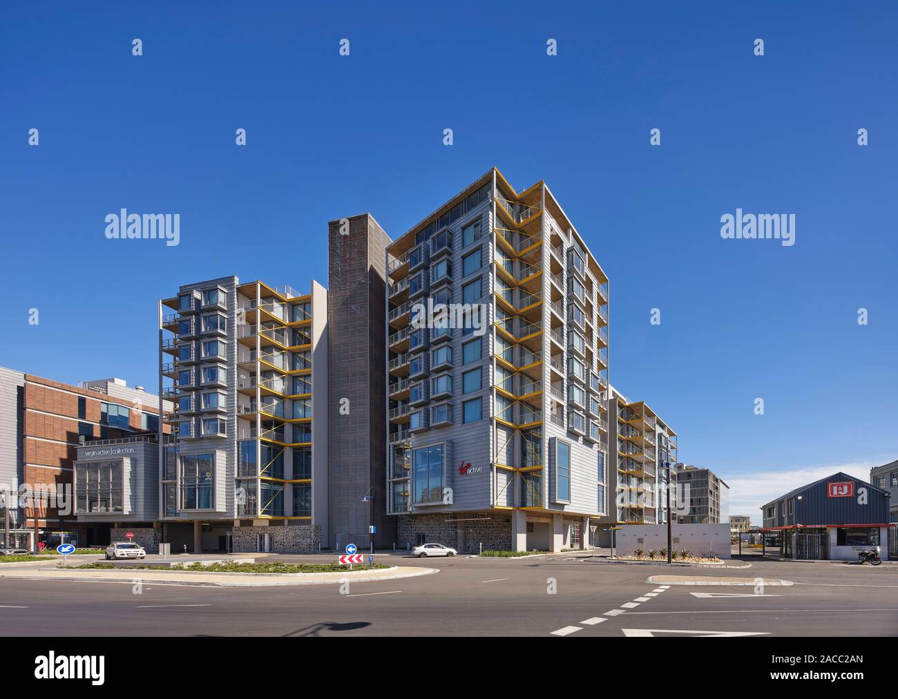Residential tower on Fish Quay Road. Silo District Cape Town, Cape Town ...