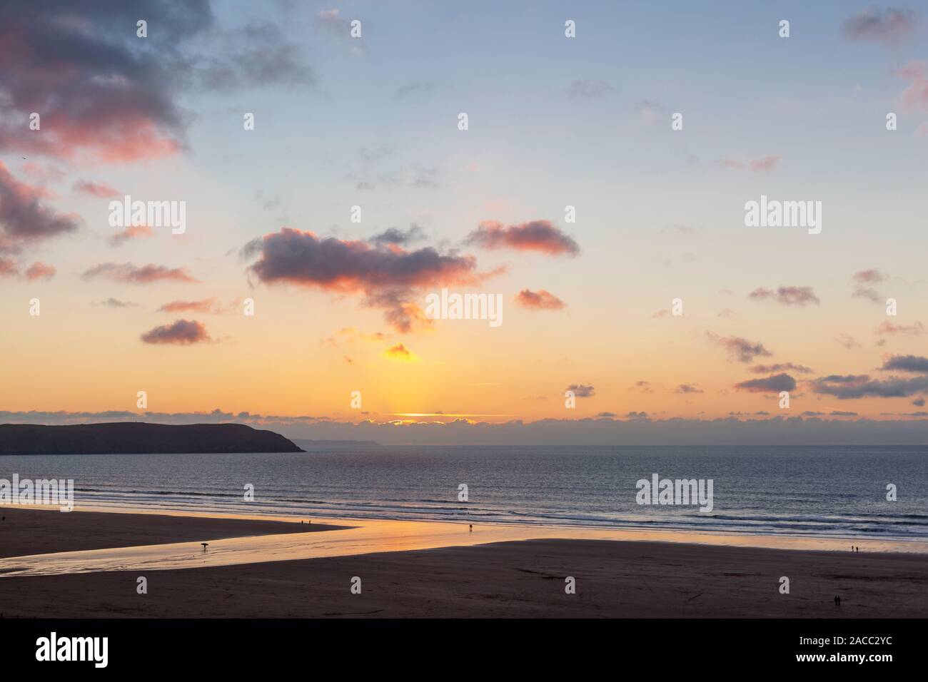 Woolacombe beach hi-res stock photography and images - Alamy