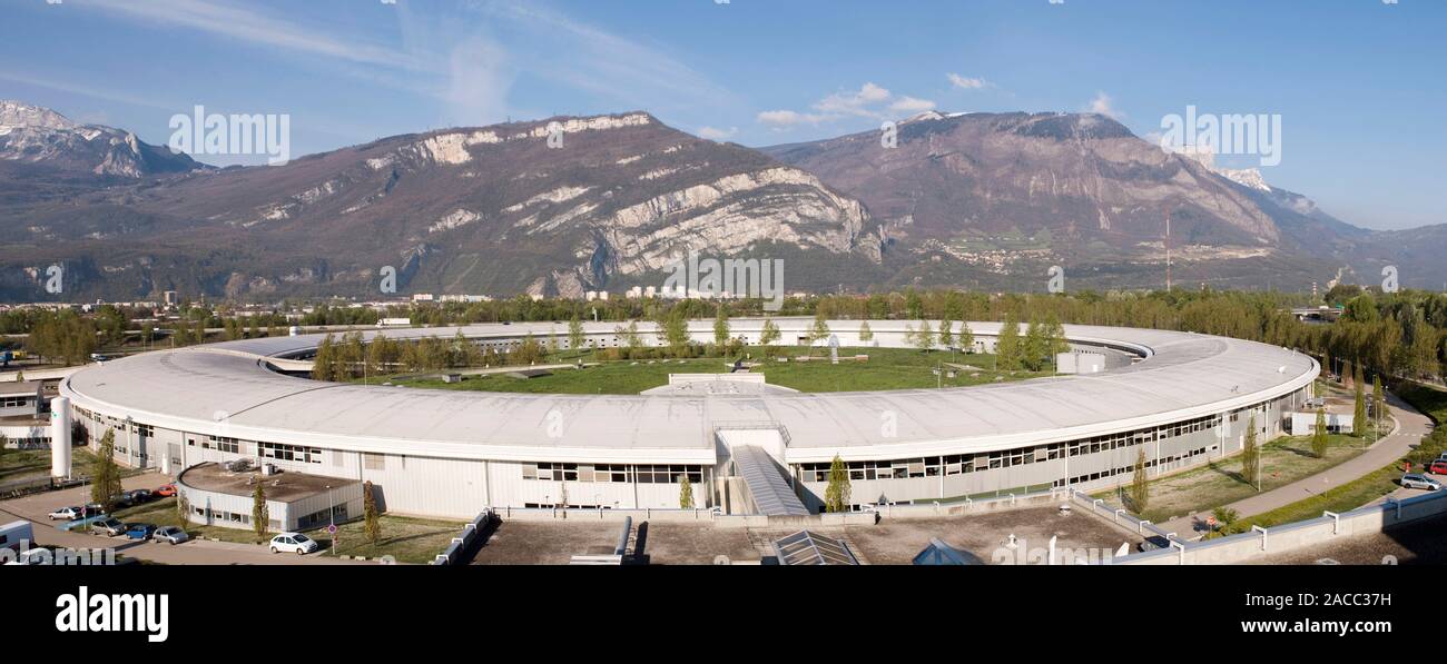 European Synchrotron Radiation Facility (ESRF), Grenoble, France. The ESRF uses synchrotron ...