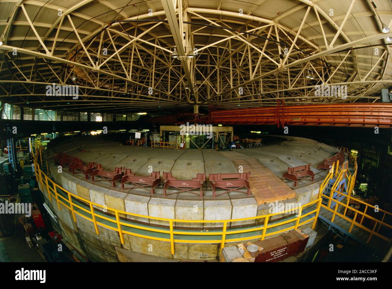The Bevatron accelerator at the Lawrence Berkeley Laboratory (LBL ...