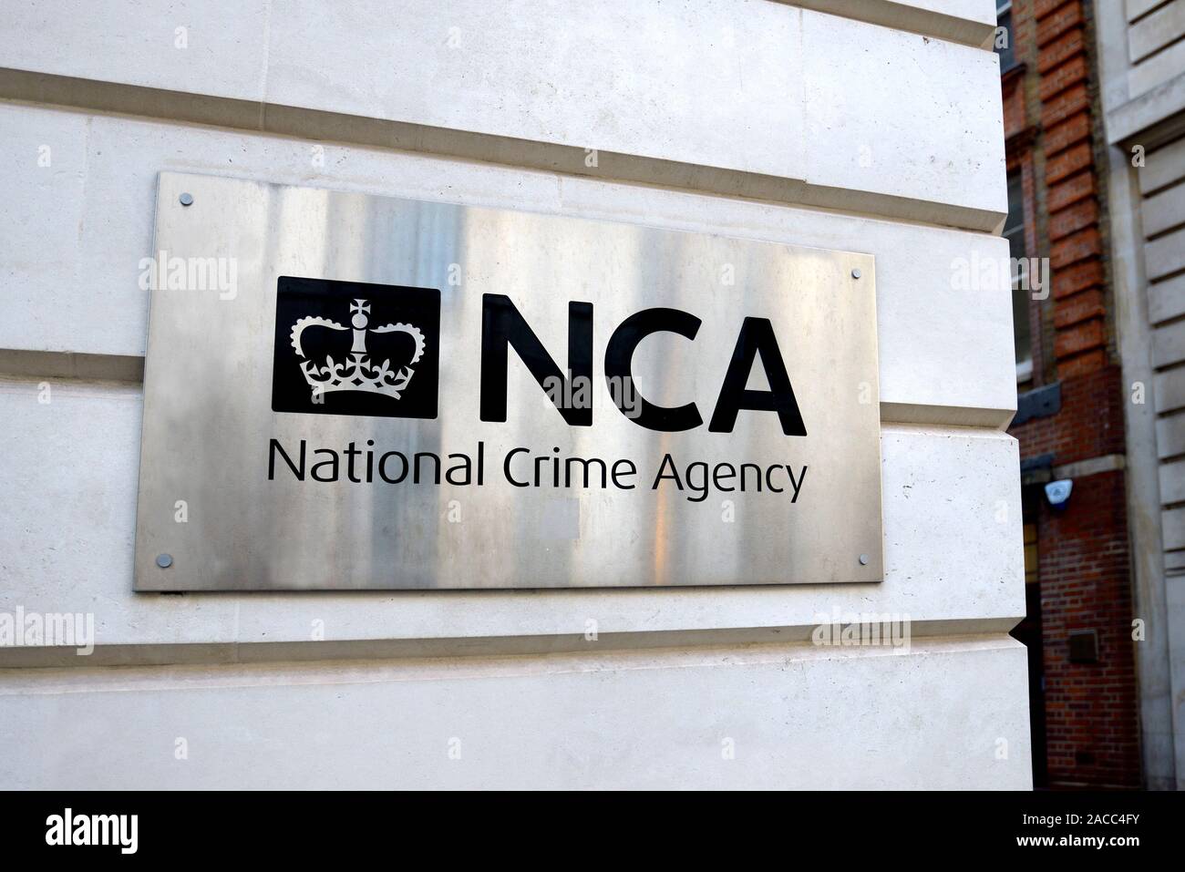 National crime agency sign hi-res stock photography and images - Alamy