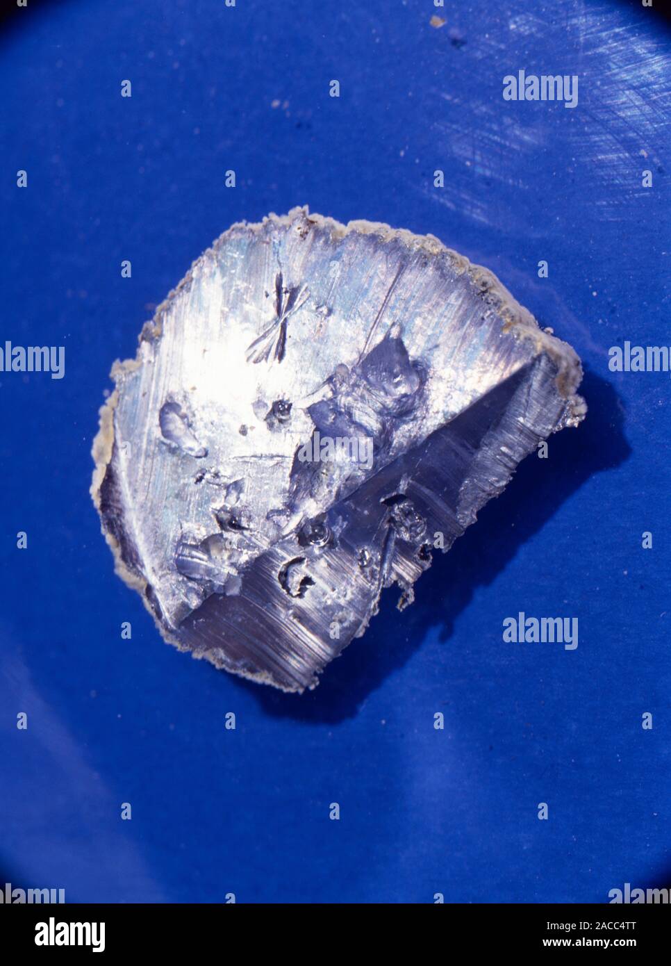 Cutting Potassium Metal