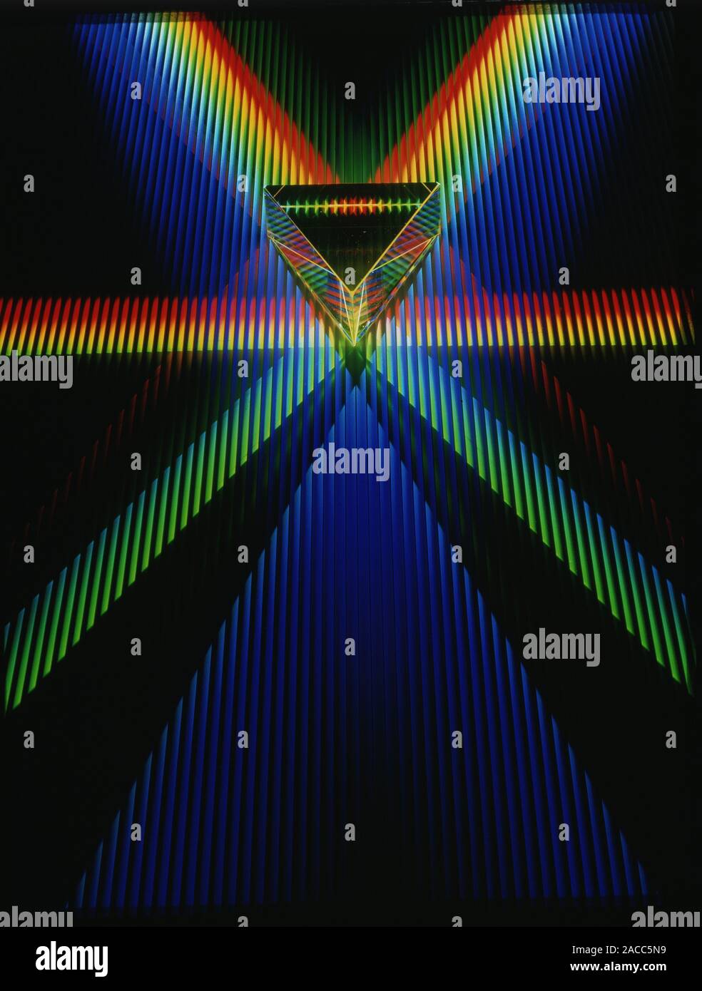 Optics. Multiple reflection and refraction of spectral light from an ...