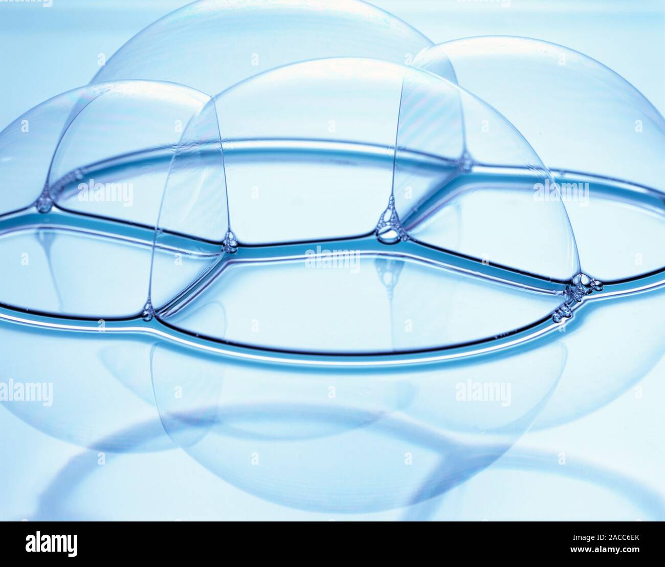 Bubbles. Air bubbles floating on the surface of water Stock Photo - Alamy