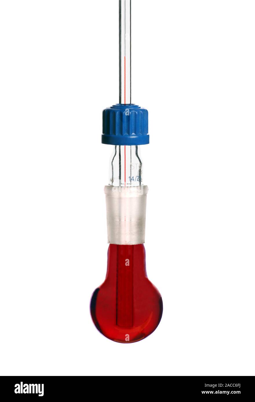 Thermal expansion of liquids. Laboratory apparatus designed to ...