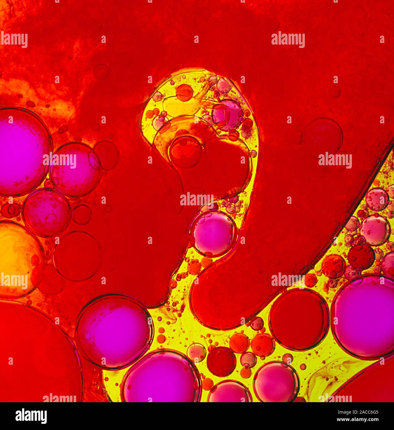 Variation in the molecular properties of different liquids, illustrated ...