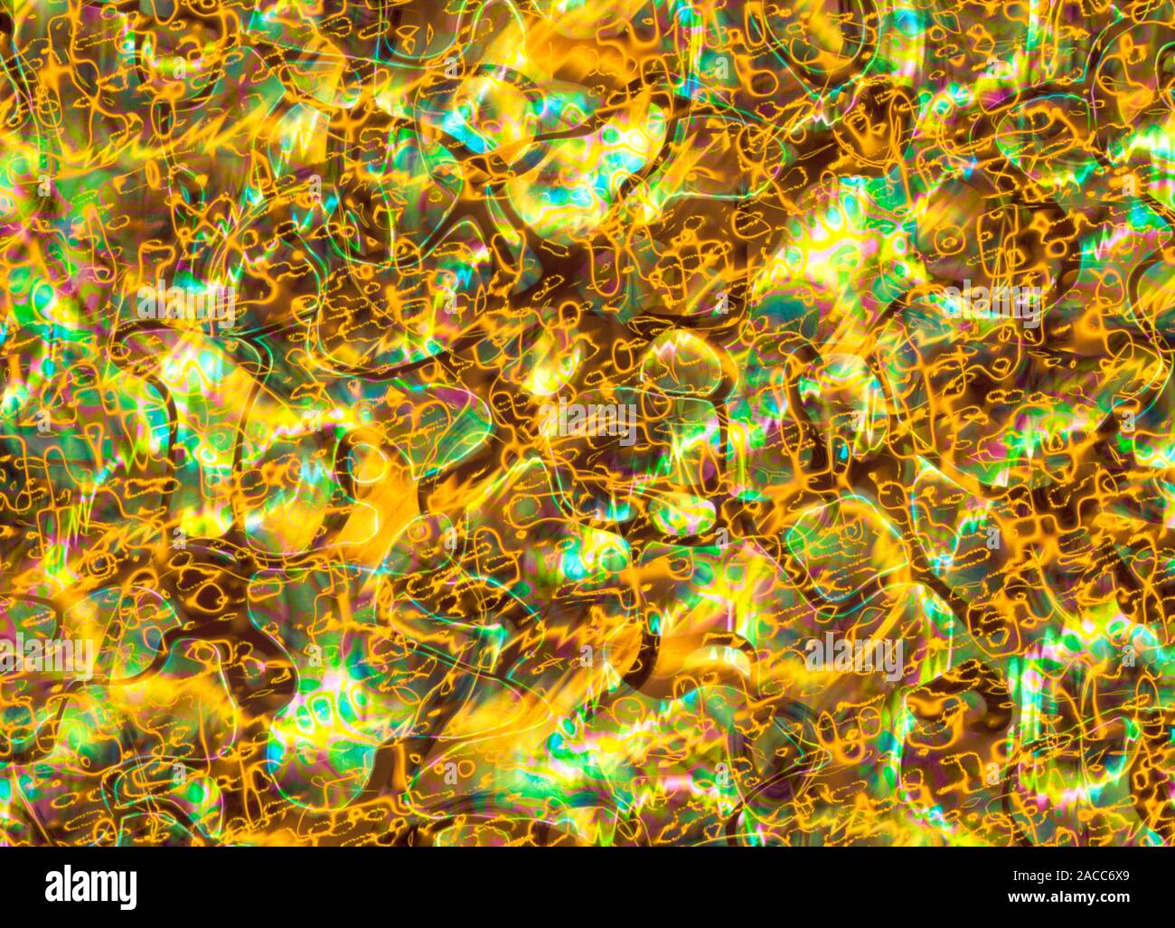 Quantum foam. Computer artwork representing the proposed space topology ...