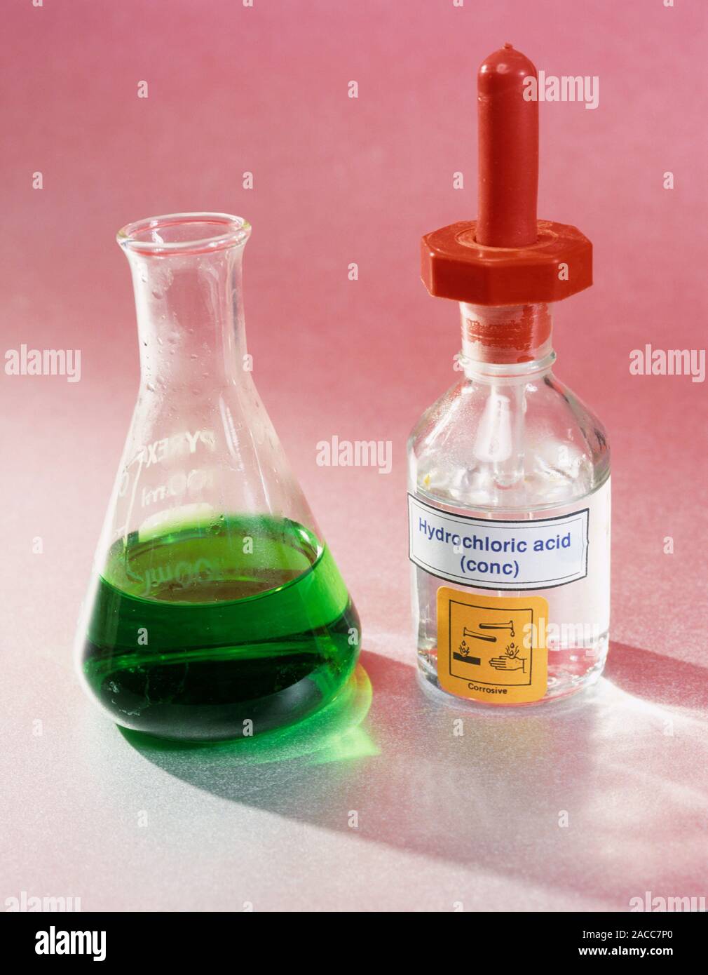 Copper sulphate reactions. Image 3 of 3. This show the product of a ...