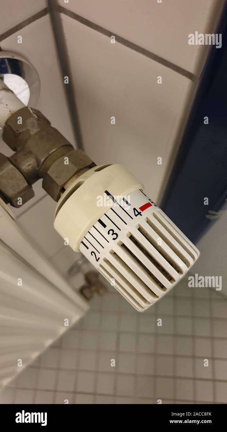 Close up picture of a heat regulator Stock Photo - Alamy