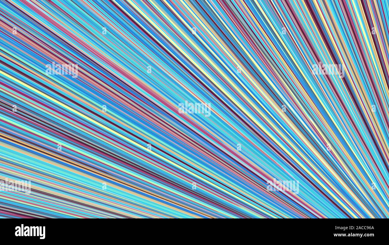Colorful Lines Spreading Out. Abstract Background Stock Photo - Alamy