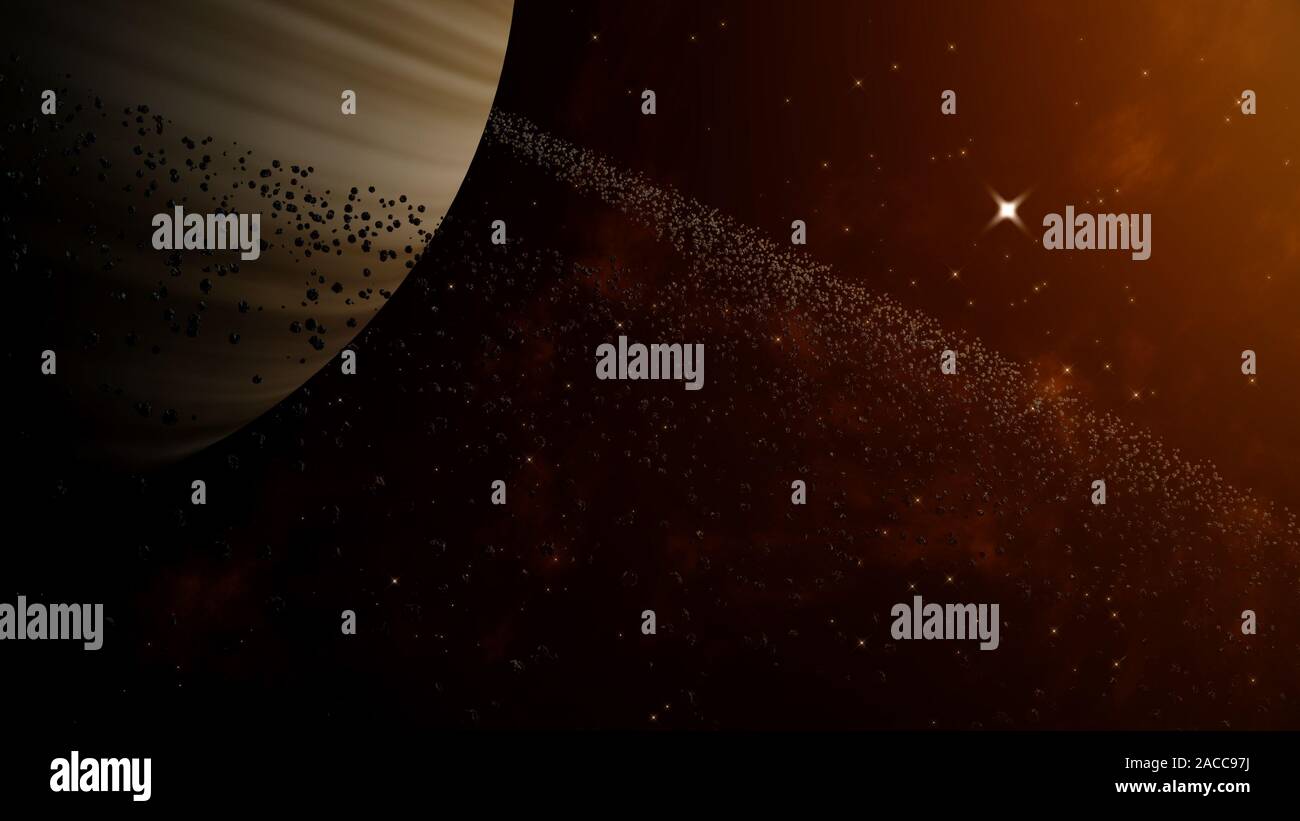 Earth sun red giant hi-res stock photography and images - Alamy