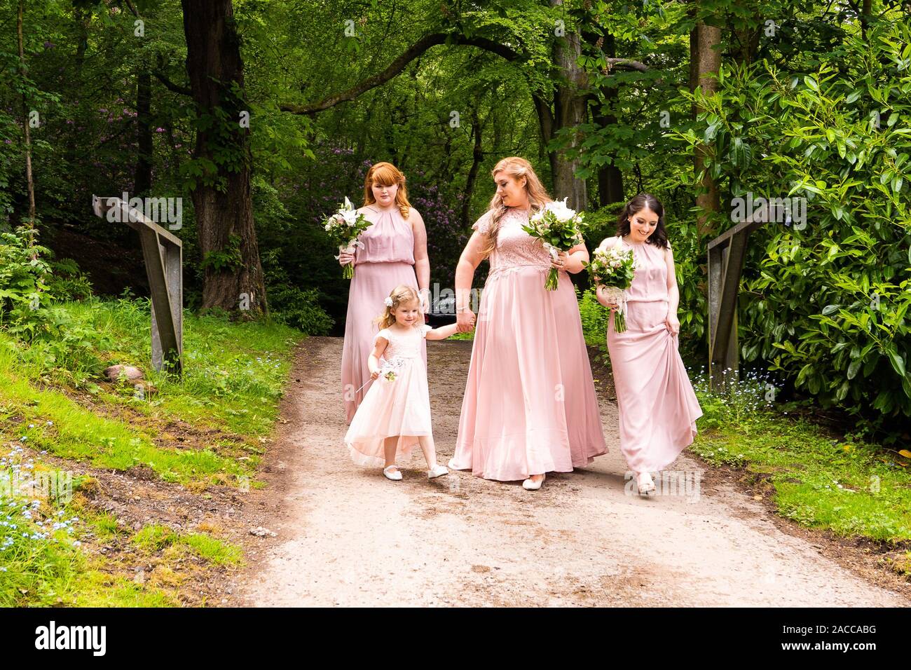 An outdoor English traditional wedding at Rudyard lake sailing club ...