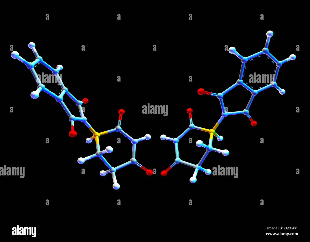 Two forms of thalidomide. Molecular models of the S- (left) and R ...